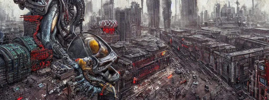 alien predator attacks moscow red square. extreme long | Stable ...