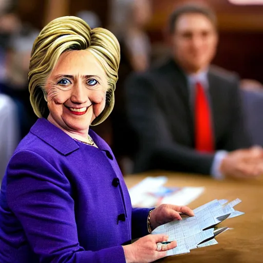 hillary clinton as the game master in a d & d session | Stable ...