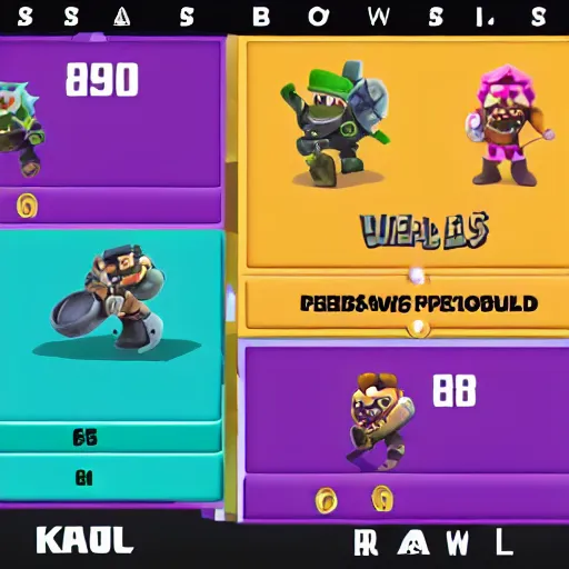 brawl stats : the brawl stars statistics website. | Stable Diffusion