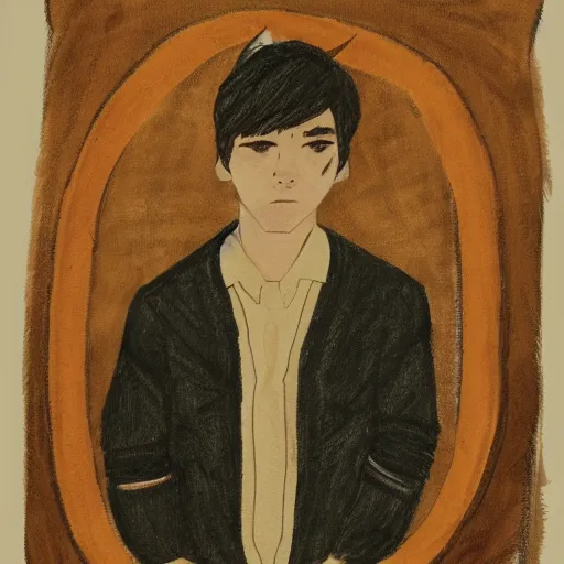 Portrait of Eldon, who is a young wizard that studied | Stable ...