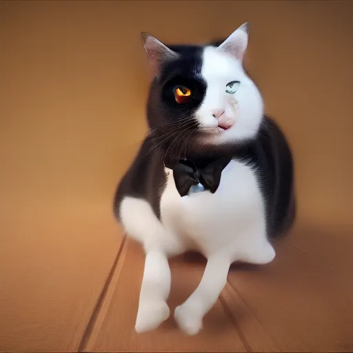 realistic painting of a cat in a tuxedo, ultra long | Stable Diffusion ...
