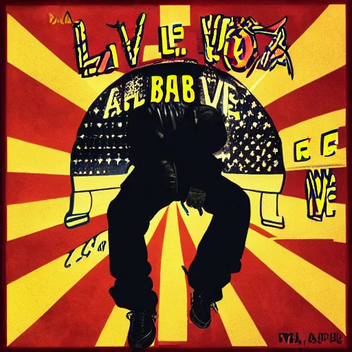 live. love. a $ ap, album art | Stable Diffusion | OpenArt