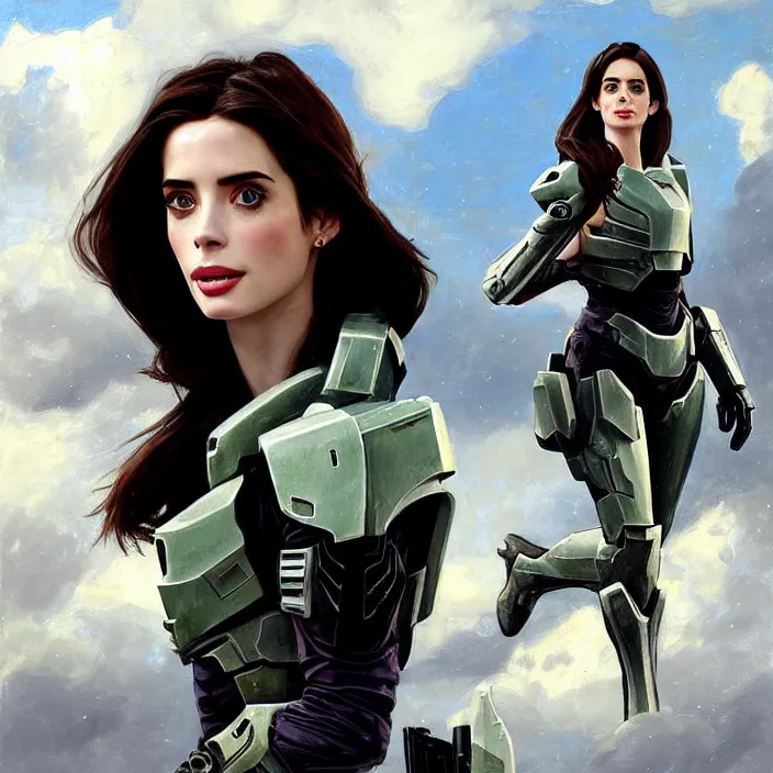 portrait of a combination of Ashley Greene, Krysten | Stable Diffusion ...