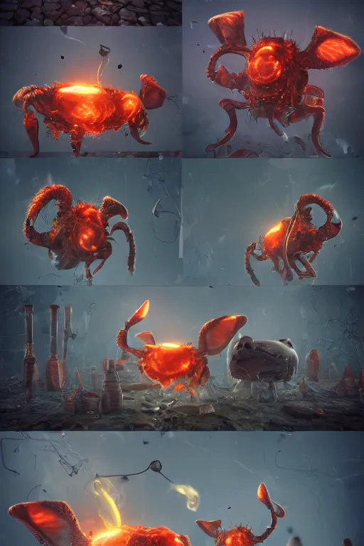 Cute Coronavirus Creatures, Infernal Nymph, The | Stable Diffusion ...