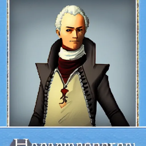 PSX JRPG character portrait of a necromancer Alexander | Stable ...