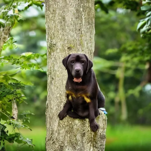 a tree growing labrador fruit | Stable Diffusion