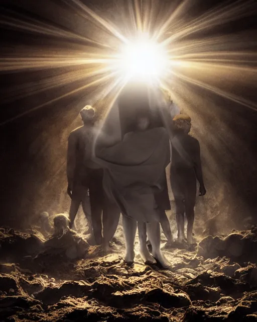 hyper realistic portrait photo of hell with people | Stable Diffusion ...