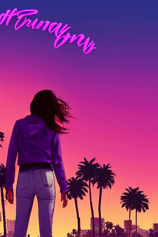 a stunning GTA V loading screen with a beautiful woman | Stable ...