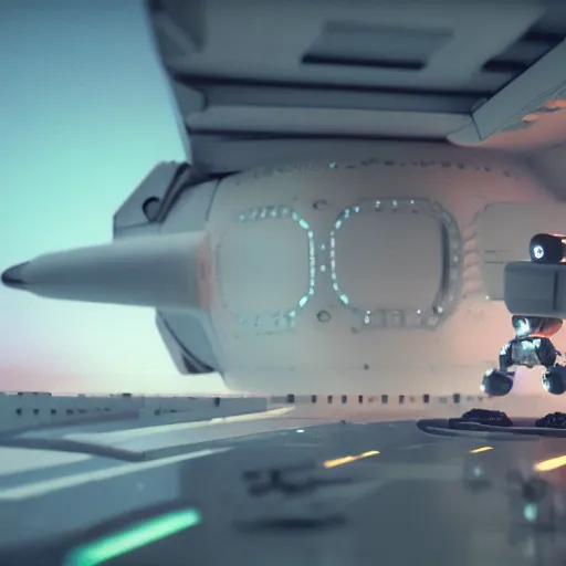 film still of 'Los Angeles Robot Future' (2045). | Stable Diffusion ...