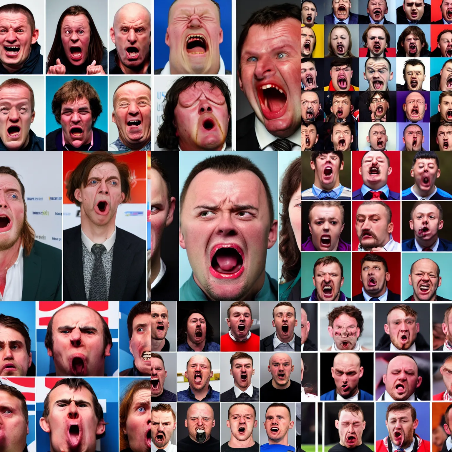 close-up press photos of the international gurning | Stable Diffusion ...