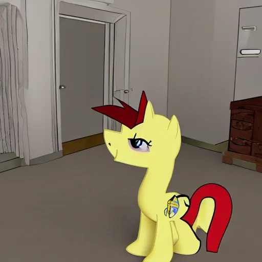 hazmat team removes brony jar from bedroom, taking | Stable Diffusion ...