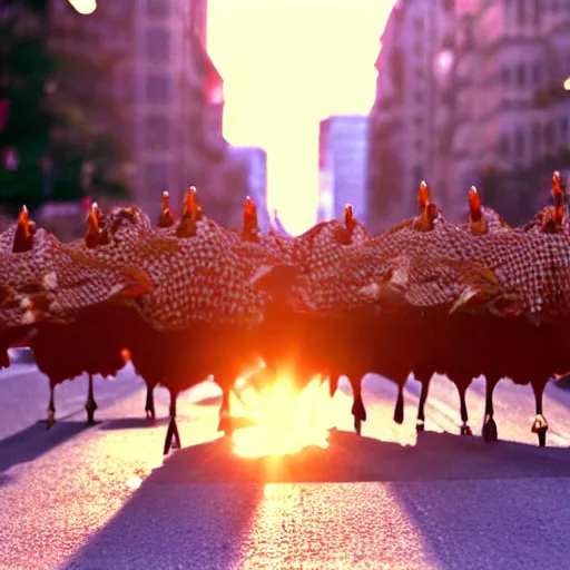 film still, establishing shot of 1 2 turkeys in | Stable Diffusion ...