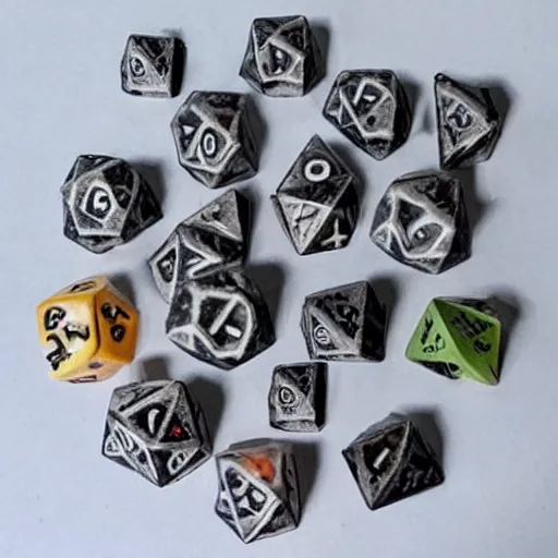 d20 made of teeth, fangs, tooth, mouth, dungeons and | Stable Diffusion ...