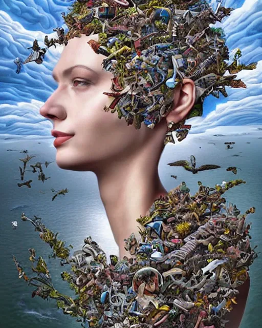 transwoman theme surrealist art in the styles of igor | Stable Diffusion | OpenArt