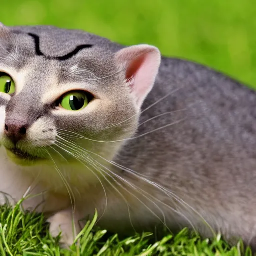 extremely long weasel cat, photo, centered, detailed, | Stable ...