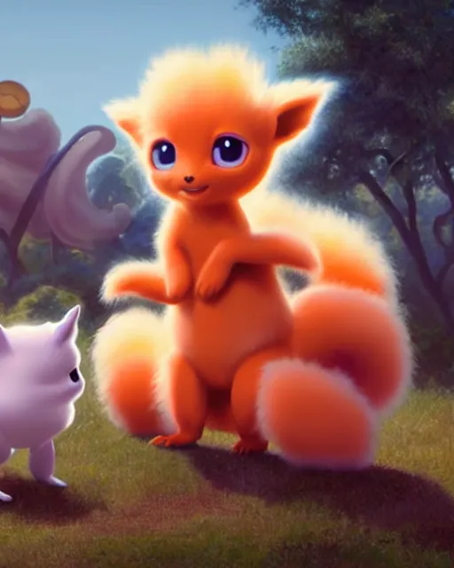 pixar movie still photo of vulpix pokemon | Stable Diffusion | OpenArt