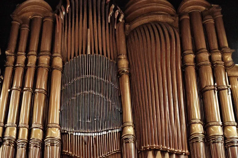 pipe organ made of blood and bones by goya and | Stable Diffusion