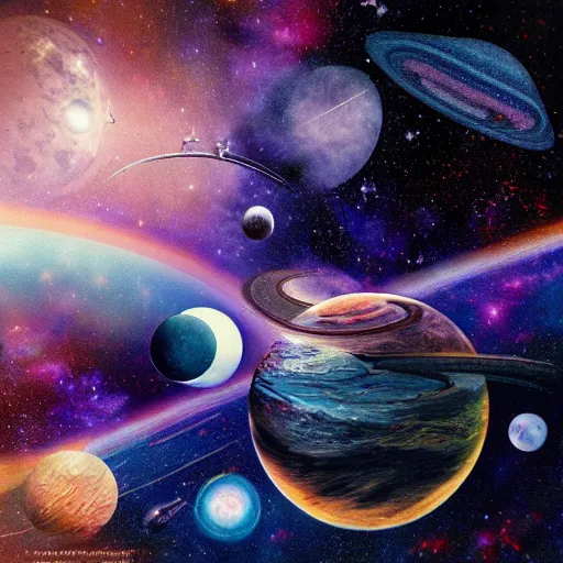 Liminal space in outer space, album cover art | Stable Diffusion | OpenArt