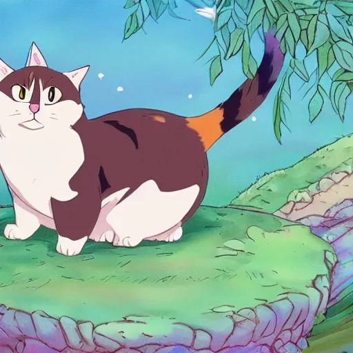 chonky calico-cat!!!!!! In the style of Studio | Stable Diffusion | OpenArt