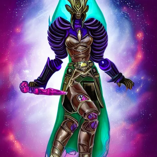 The alien warrior queen is a fierce and powerful | Stable Diffusion ...