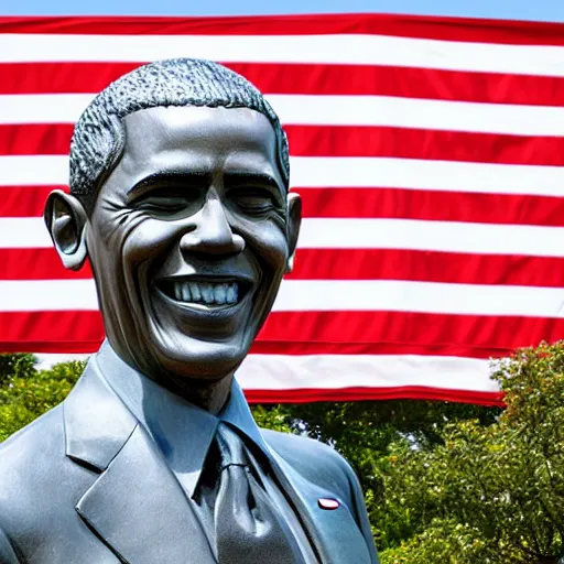 statue of Obama made of human teeth | Stable Diffusion | OpenArt