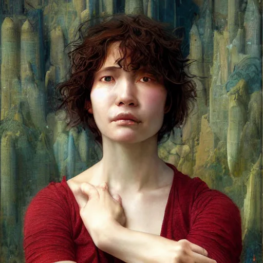 epic masterpiece full body portrait an ashamed mother | Stable ...