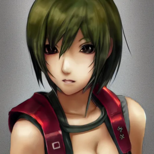 Yuffie Kisaragi, realistic | Stable Diffusion