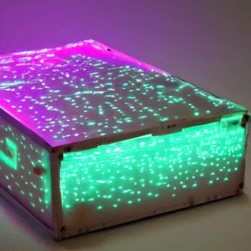 a large box made out of flesh, electronic circuitry, | Stable Diffusion ...