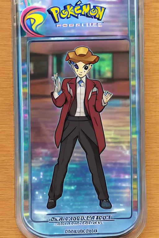holographic pokemon card based on an office worker, | Stable Diffusion ...
