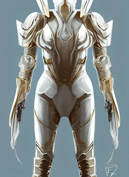 symmetry!! white armour, gold secondary, sci - fi, | Stable Diffusion | OpenArt
