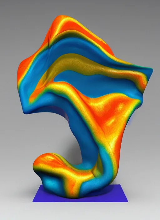 3D abstract marble miniature sculpture by Salvador | Stable Diffusion ...