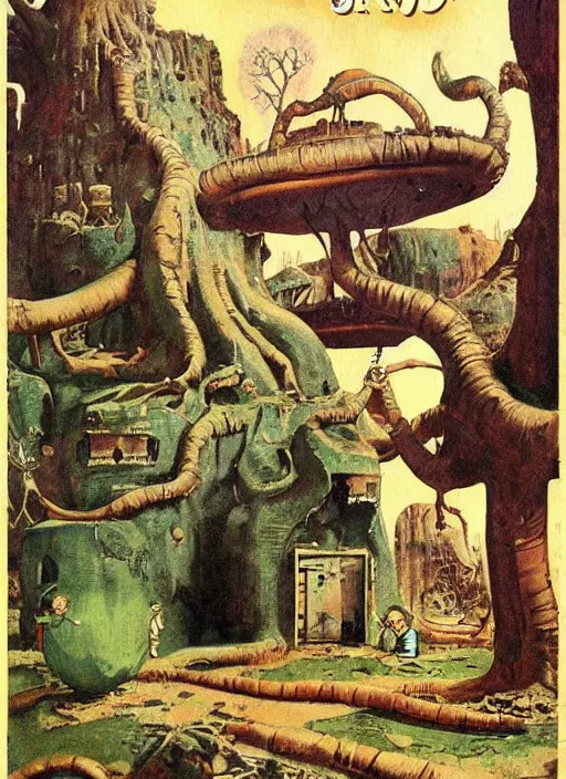 5 0 s pulp scifi fantasy illustration of an alien | Stable Diffusion ...