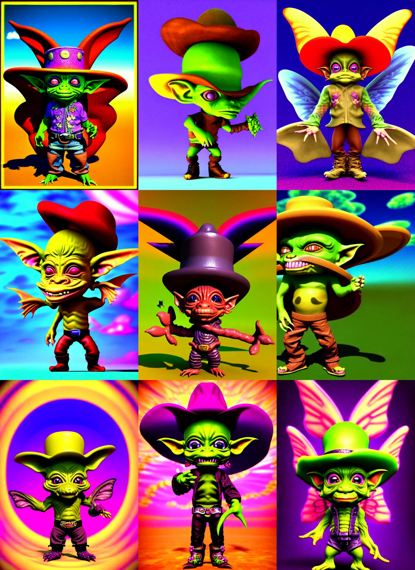 3d render of chibi goblin by Ichiro Tanida wearing a | Stable Diffusion ...