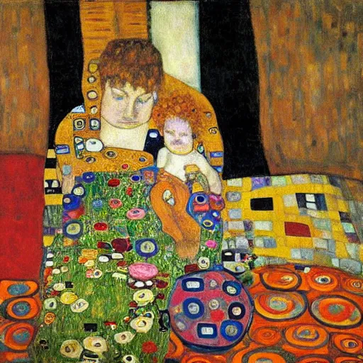 by gustav klimt, by leon kossoff, by hundertwasser | Stable Diffusion | OpenArt