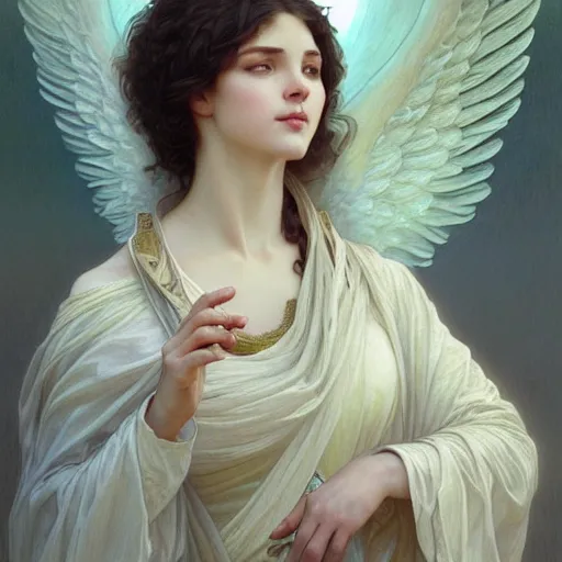 portrait of a biblically accurate angel, intricate, | Stable Diffusion ...