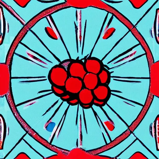 pop art of a raspberry | Stable Diffusion | OpenArt