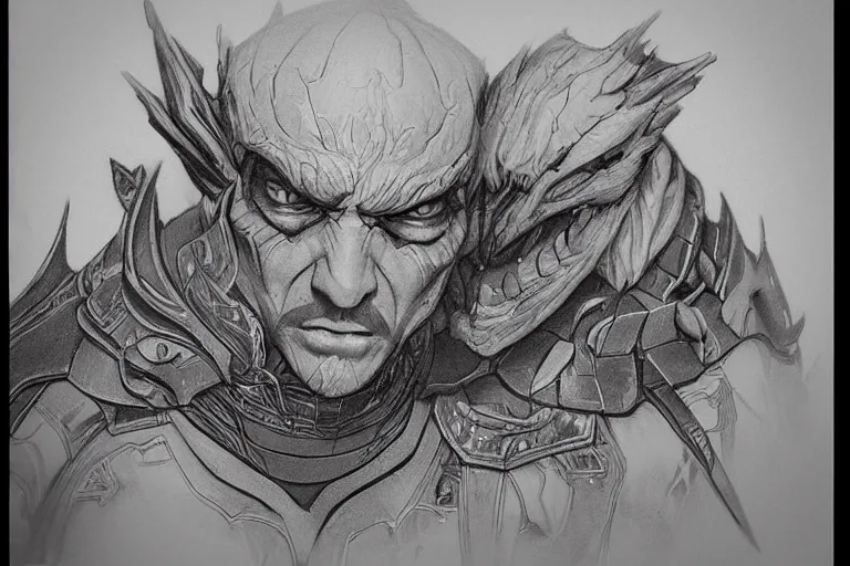 a extremely detailed stunning drawings of gaunter | Stable Diffusion ...