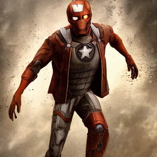 porteait of a rusty man in the Avengers | Stable Diffusion | OpenArt