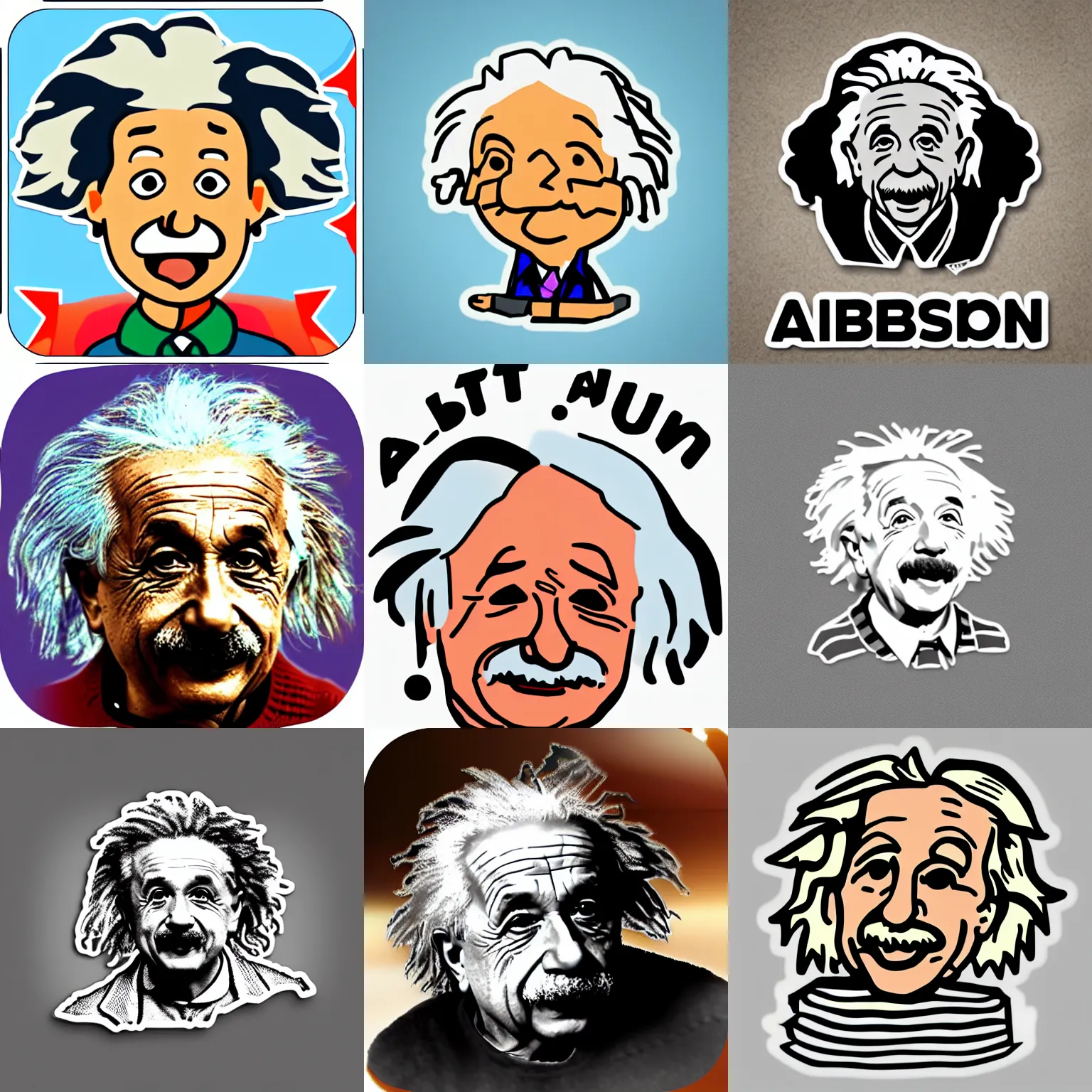 Albert Einstein discord sticker | Stable Diffusion | OpenArt