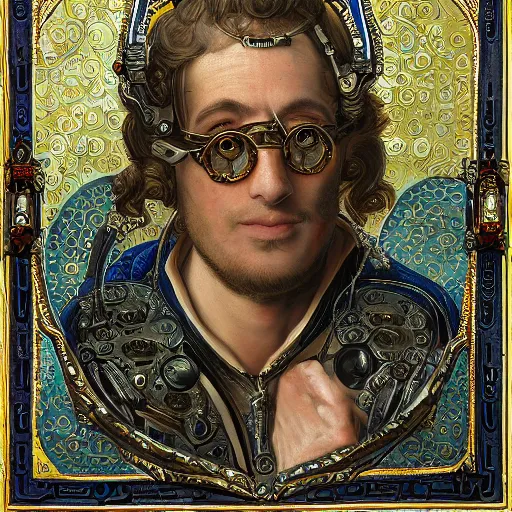 lapo elkann in a ancient roman mosaic | Stable Diffusion