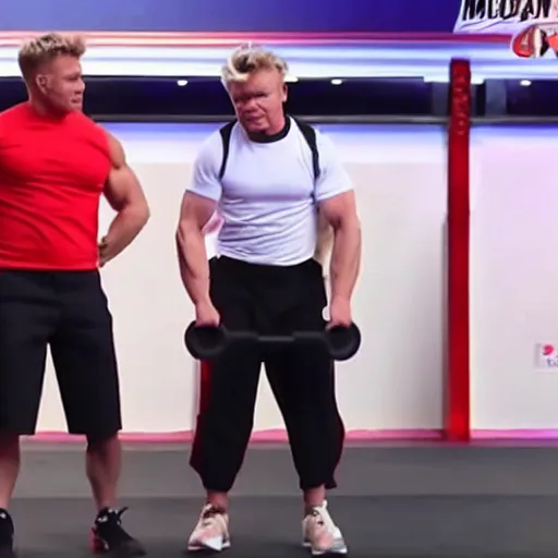 muscular gordon ramsay deadlifting his contestant, 4 | Stable Diffusion ...