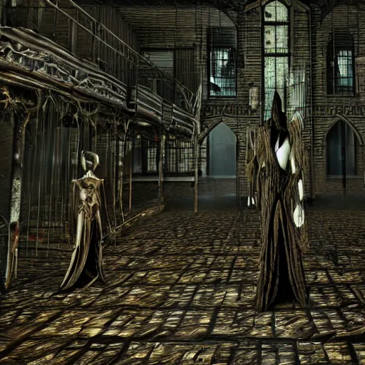 evil souls being over - produced on cyber gothic | Stable Diffusion | OpenArt