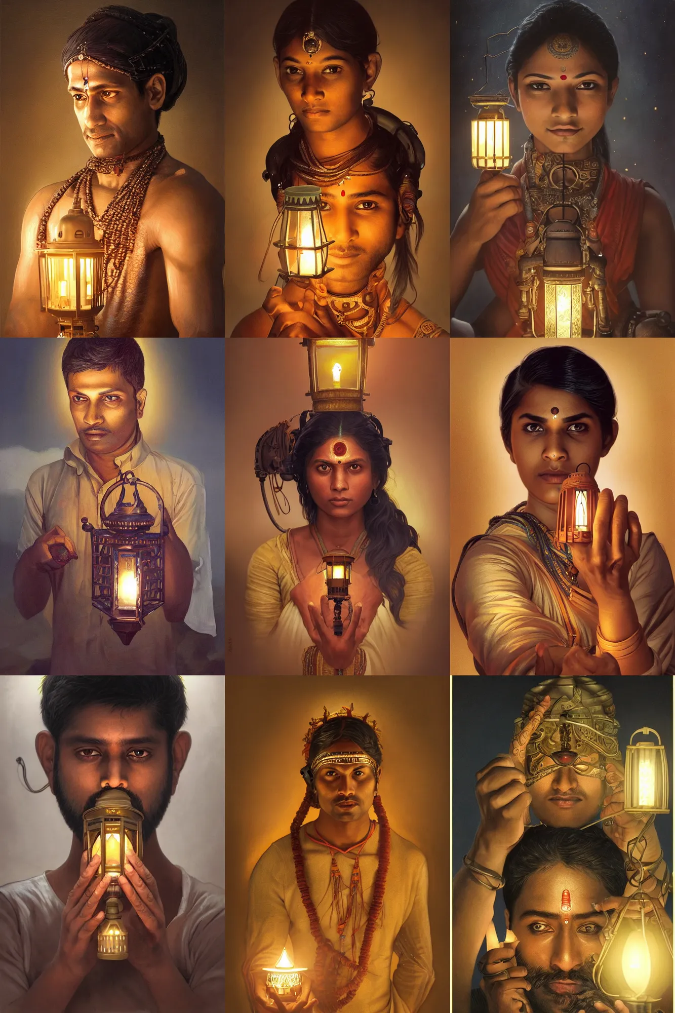 a stunning ultrarealistic illustration of an indian | Stable Diffusion ...
