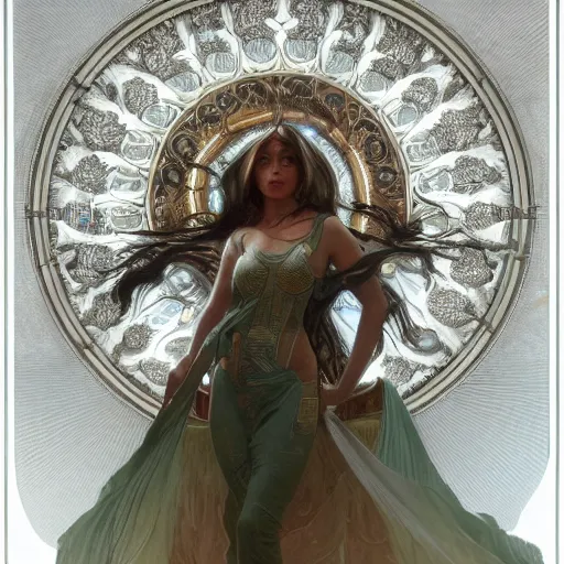 a stunning dynamic pose full body of a celestial | Stable Diffusion