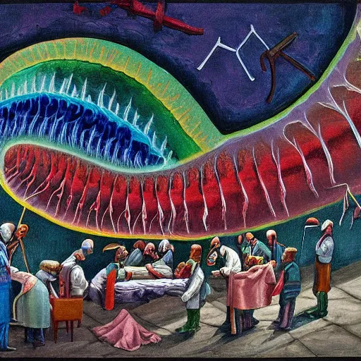 A beautiful painting of a team of surgeons | Stable Diffusion | OpenArt