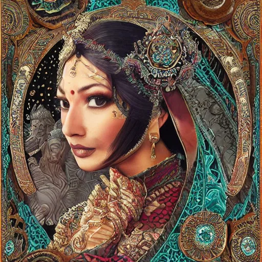An extremely ornate portrait of a Chandra Nalaar, | Stable Diffusion | OpenArt