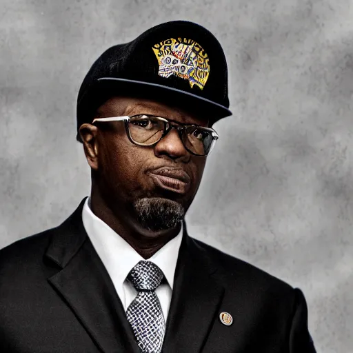 senator armstrong, in a rap album cover, highly | Stable Diffusion