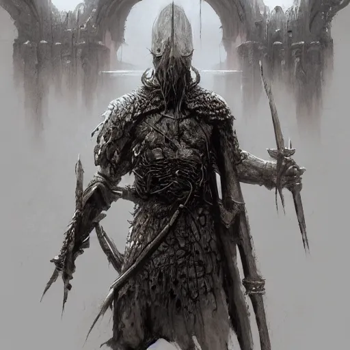 warrior concept, beksinski, age of sigma art, ruan | Stable Diffusion ...