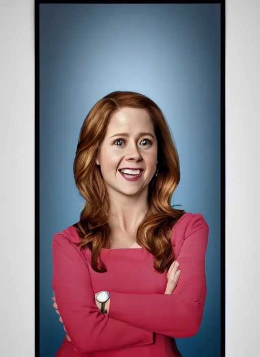 hyperrealist portrait of jenna fischer as pam | Stable Diffusion | OpenArt