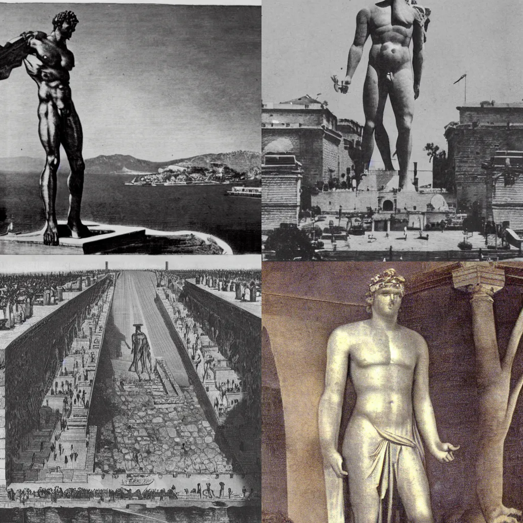 The Colossus of Rhodes | Stable Diffusion | OpenArt